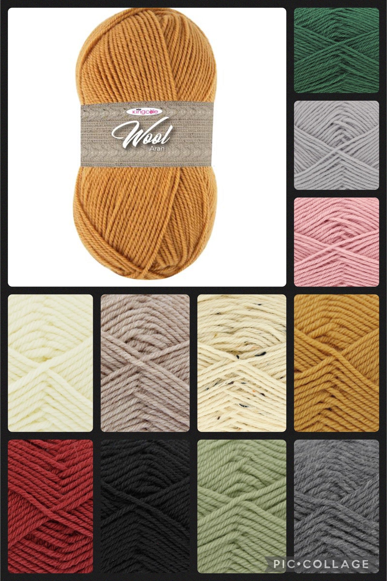 King Cole Wool Aran – Blanch Village Wool Shop