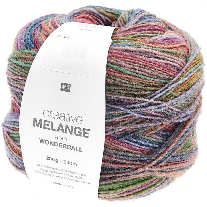 Rico Creative Melange Aran Wonderball and Patterns – Blanch Village ...